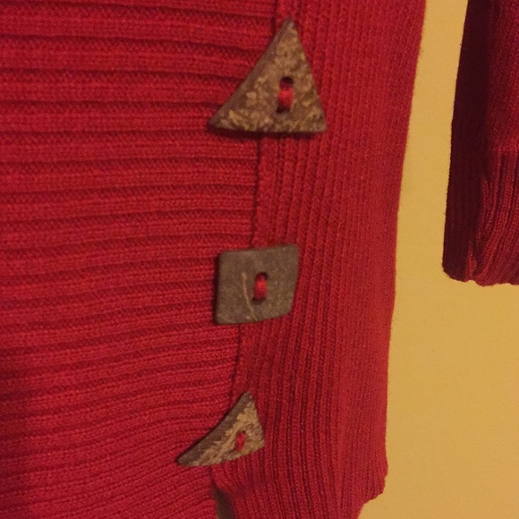 Putorti | Sweaters | Neiman Marcus Putorti Red Ribbed Scoop Neck | Poshmark